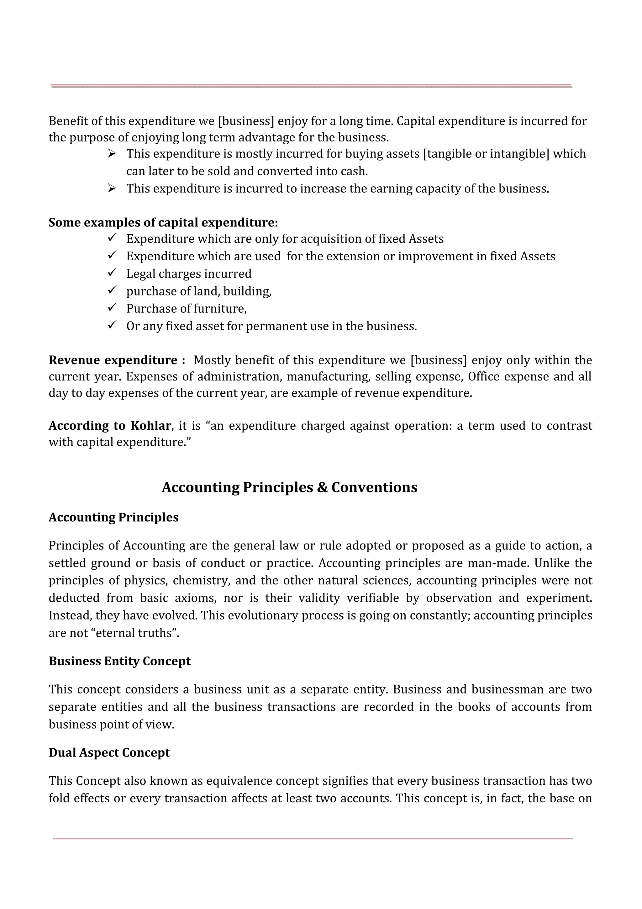 11 accountancy keynotes_ch02_theory_base_of_accounting | PDF