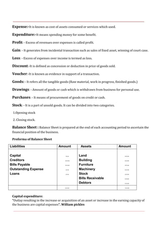 11 accountancy keynotes_ch02_theory_base_of_accounting | PDF