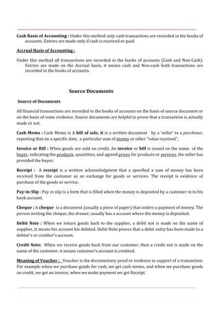 11 accountancy keynotes_ch02_theory_base_of_accounting | PDF