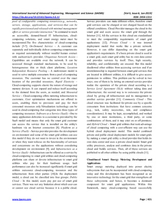 A Cloud-based Online Access on Smart Energy Metering in the Philippines | PDF
