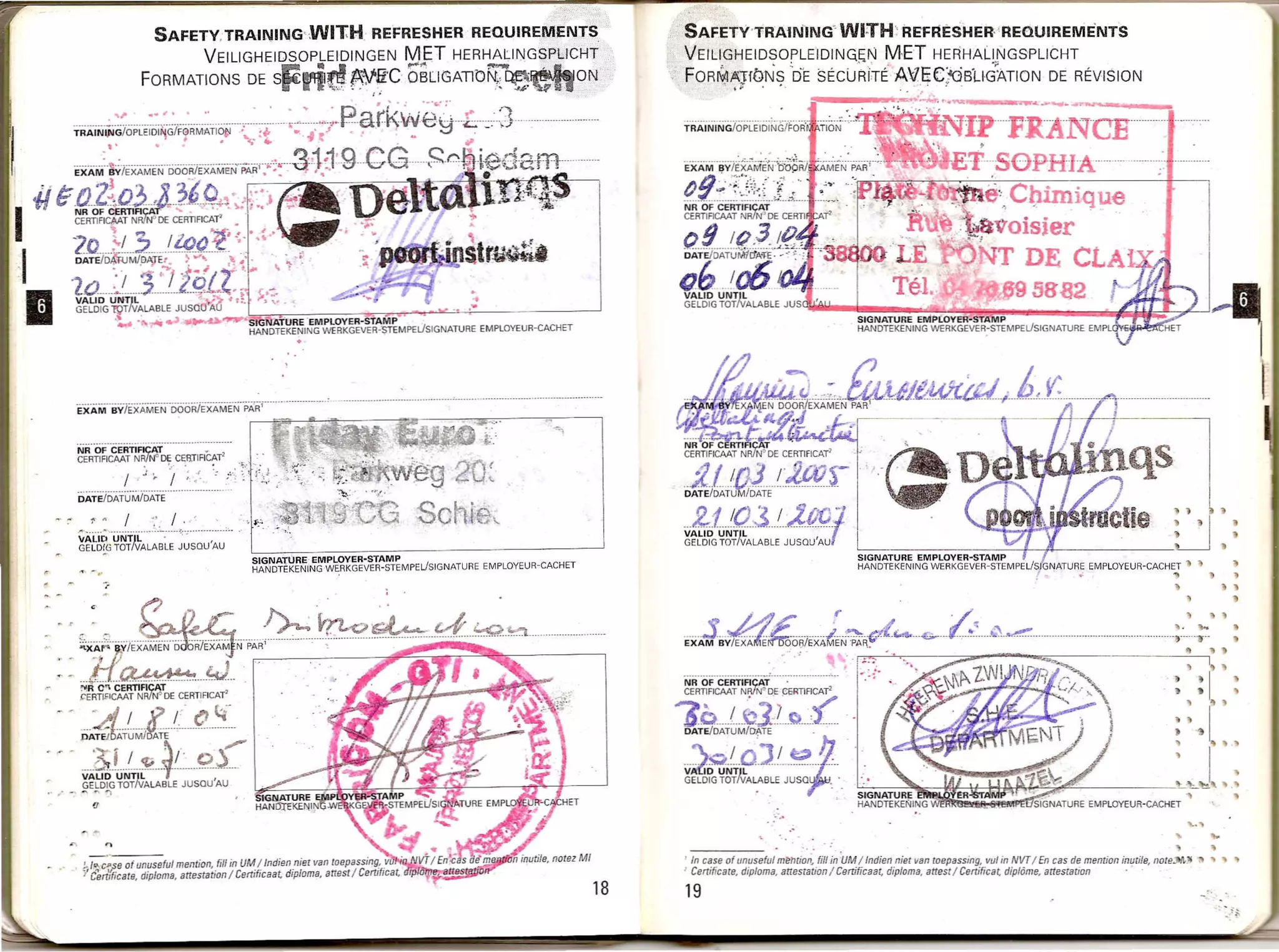 My Personal Safety Logbook. | PDF