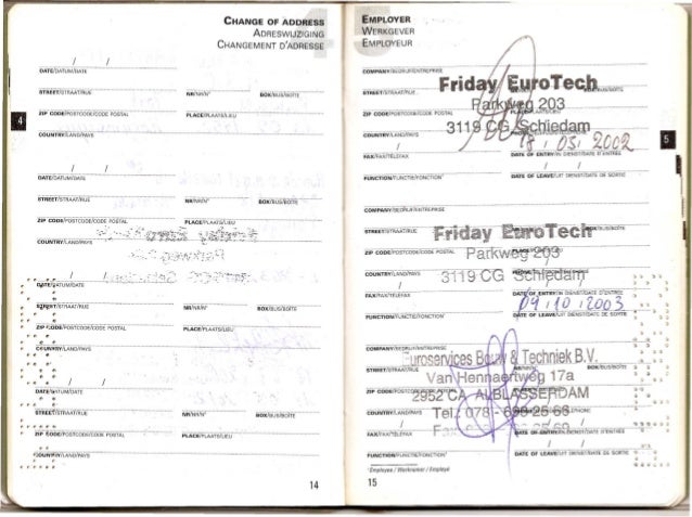 My Personal Safety Logbook.