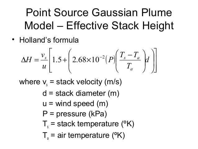 11 air pollution dispersion