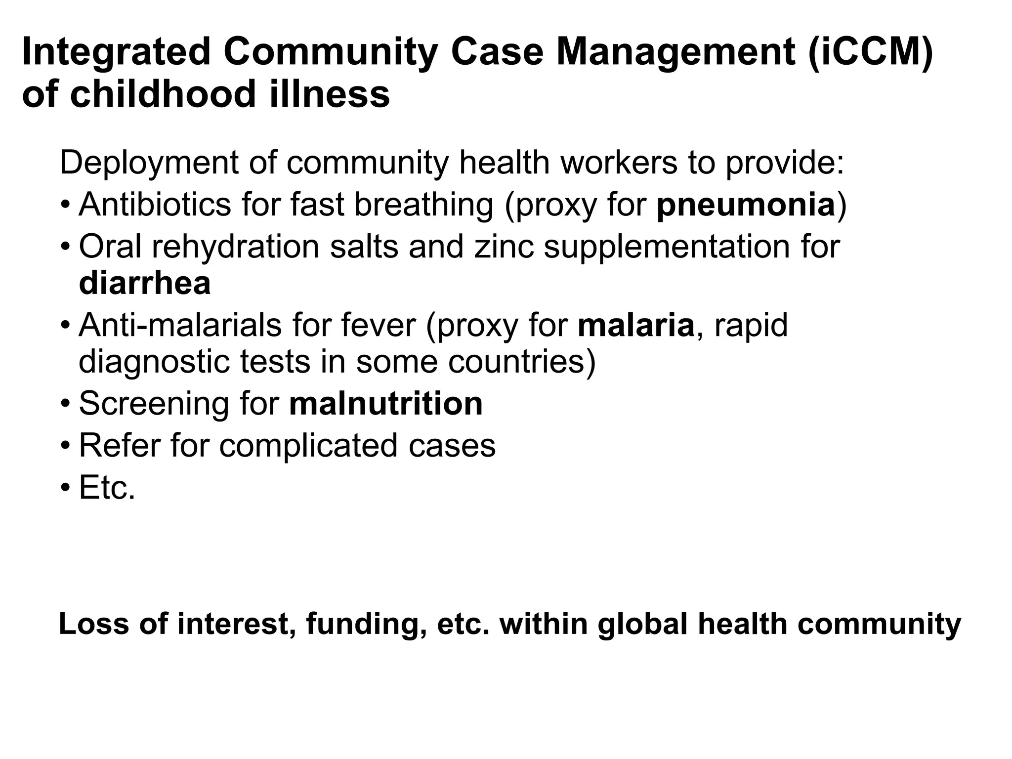 Future of Integrated Community Case Management | PDF | Infectious ...