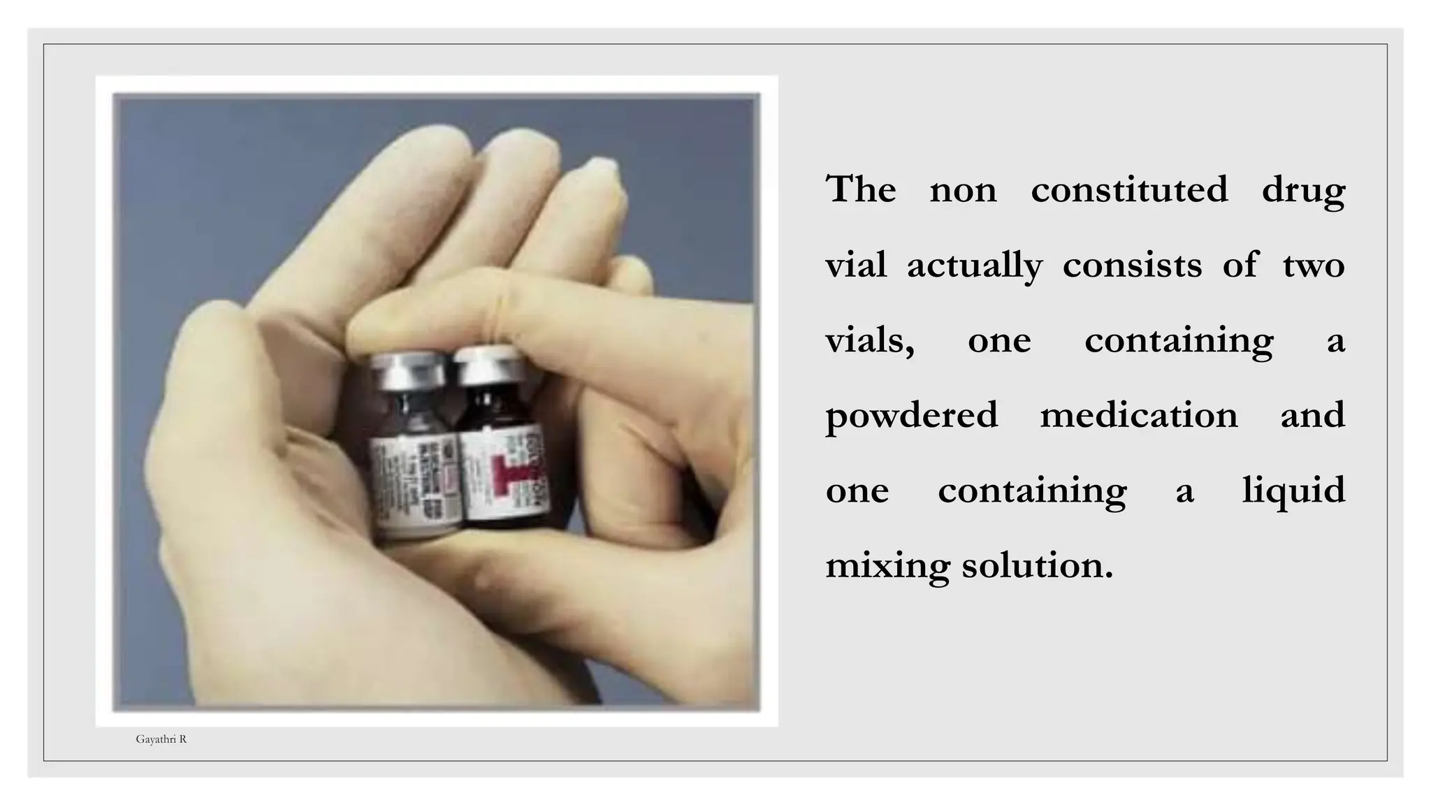 AMPOULES AND VIALS PRESENTATION PPTX.... | PPTX