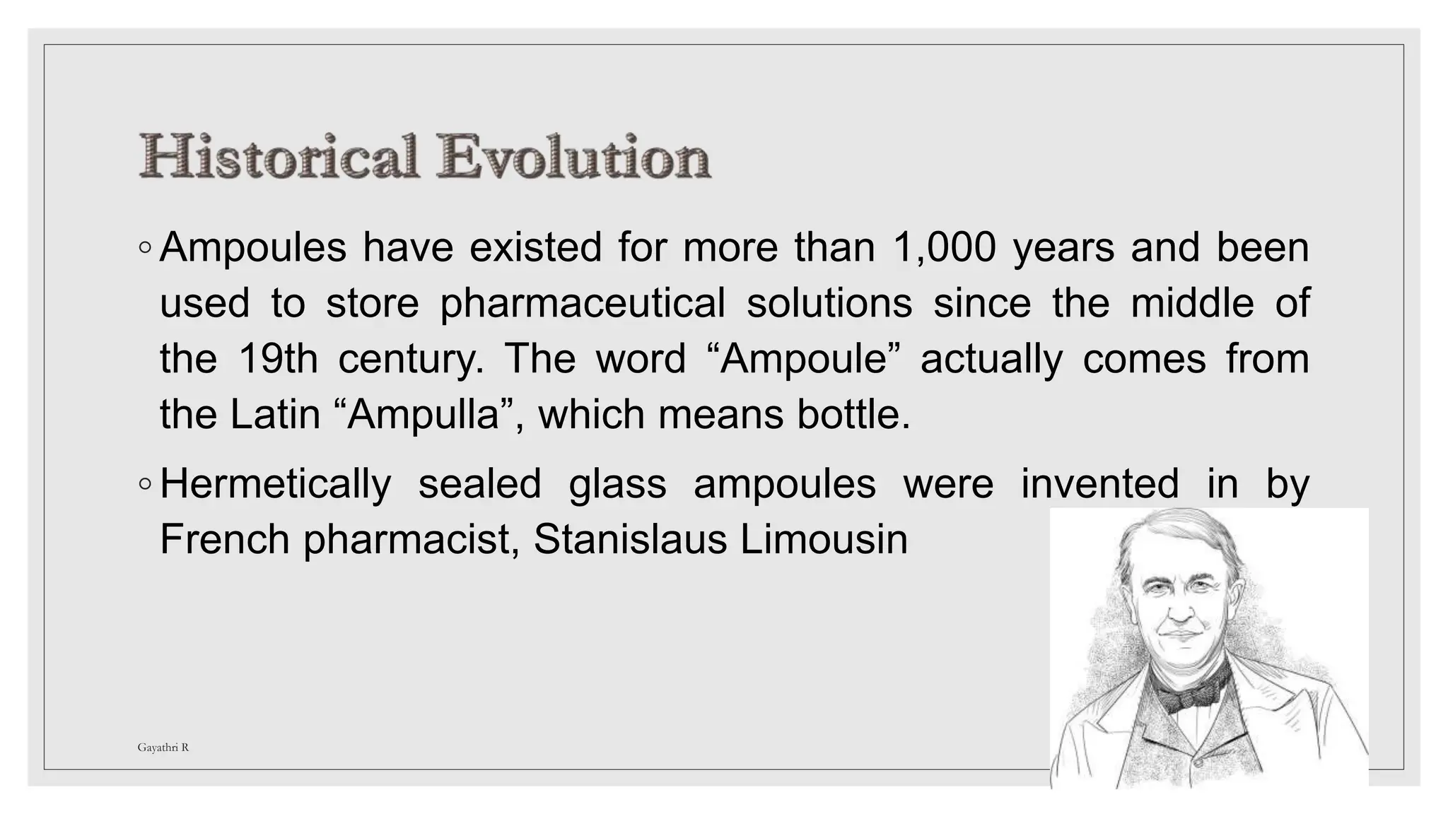 AMPOULES AND VIALS PRESENTATION PPTX.... | PPTX