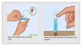 AMPOULES AND VIALS PRESENTATION PPTX.... | PPTX