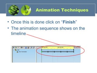 11 animation techniques | PPT