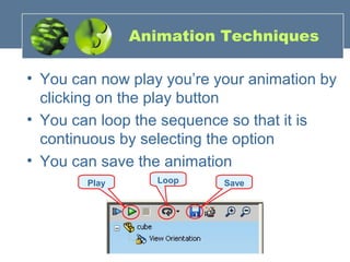 11 animation techniques | PPT
