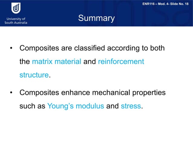 11A Particle Reinforced Composites (3.4 MB).ppt | Geology | Science