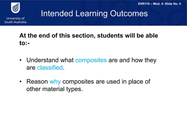 11A Particle Reinforced Composites (3.4 MB).ppt | Geology | Science