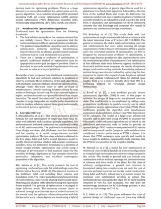 A Review on Civil Structural Optimization | PDF | Civil Engineering Industry | Industries