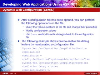 11 asp.net session16 | PPS | Web Design and HTML | Internet