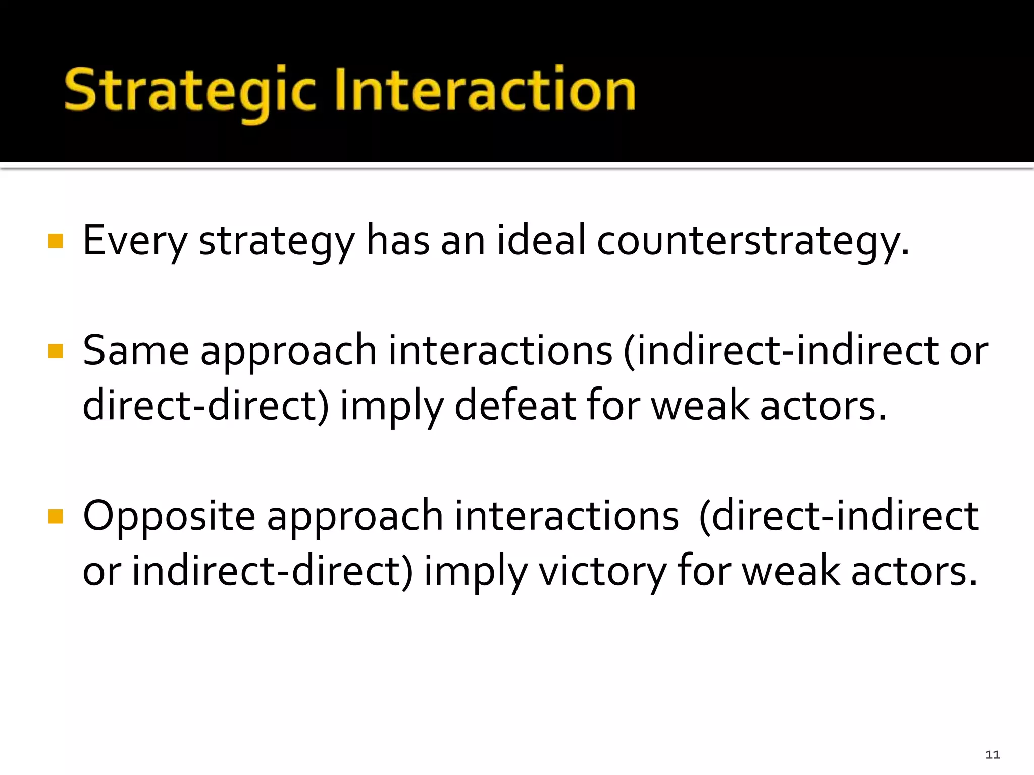 11) asymmetric conflict | PPTX