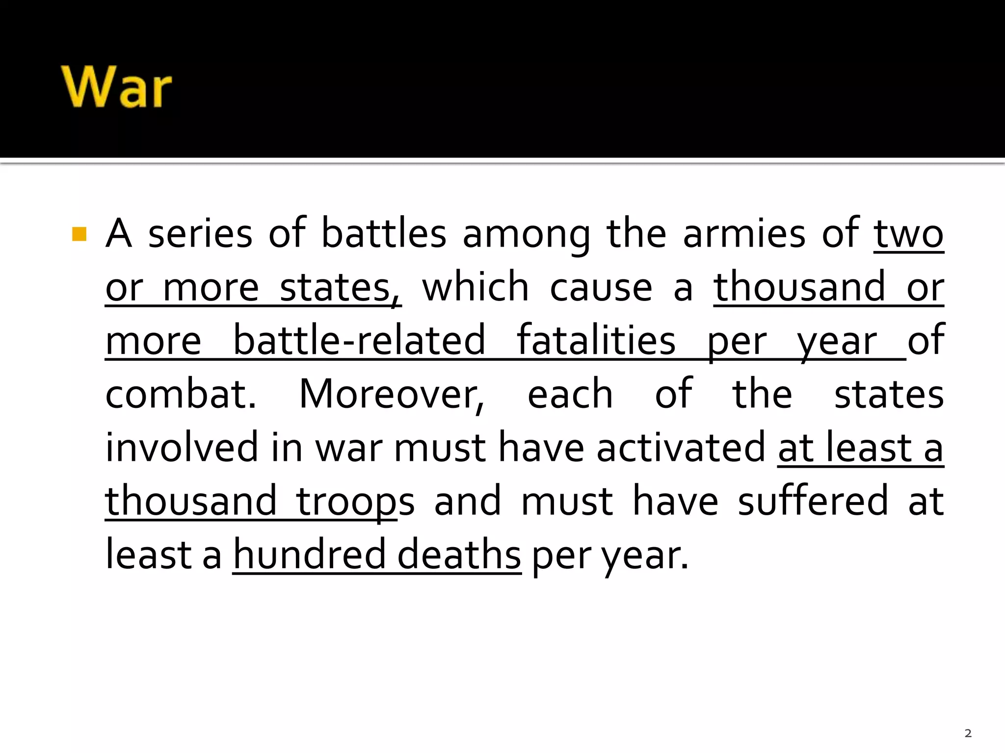 11) asymmetric conflict | PPTX