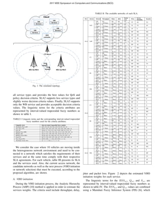 A Vertical Handover Management Scheme for VANET Cloud Computing Systems ...