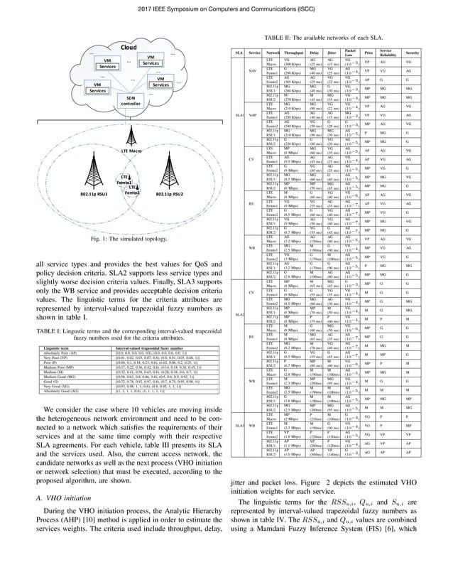 A Vertical Handover Management Scheme for VANET Cloud Computing Systems | PDF