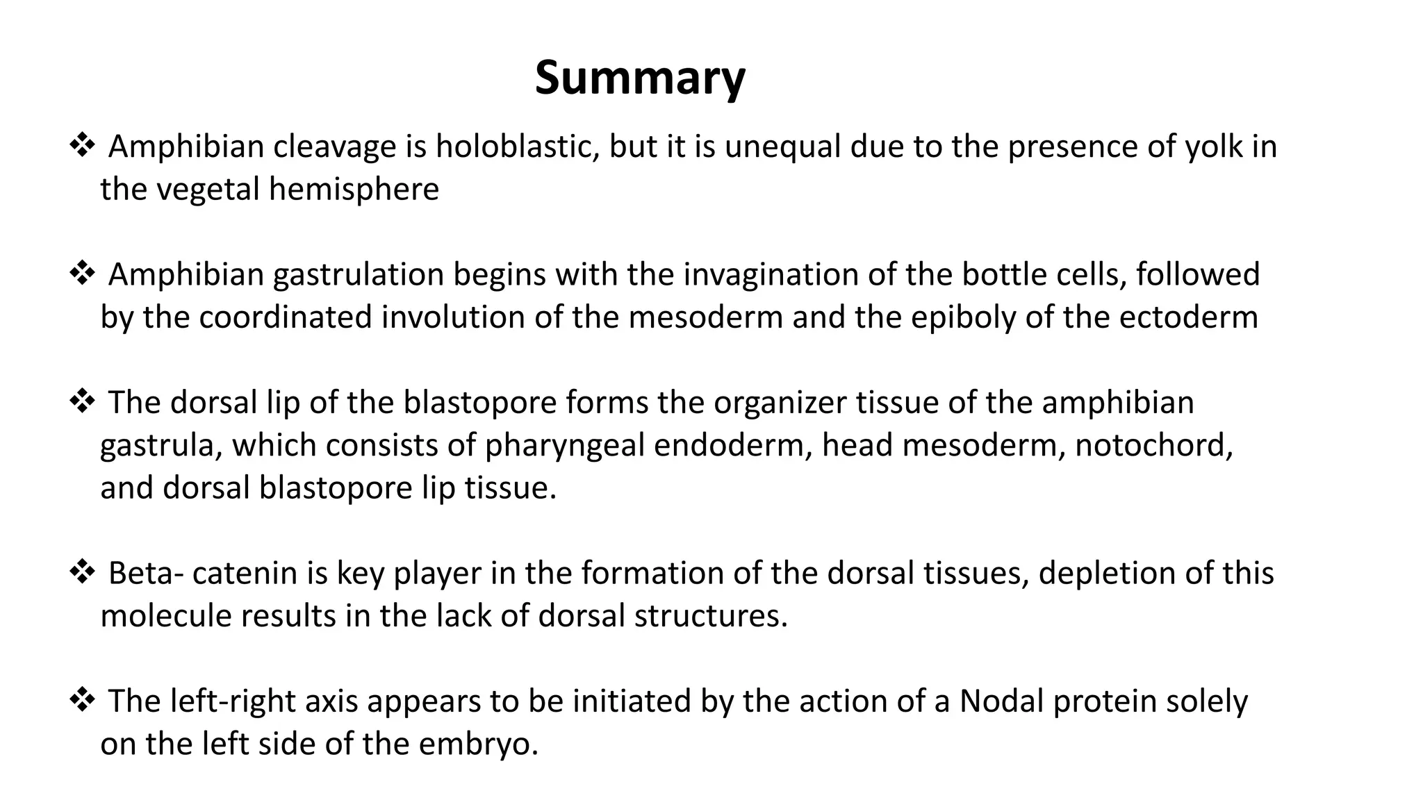Axis and pattern formation in amphibia | PPTX