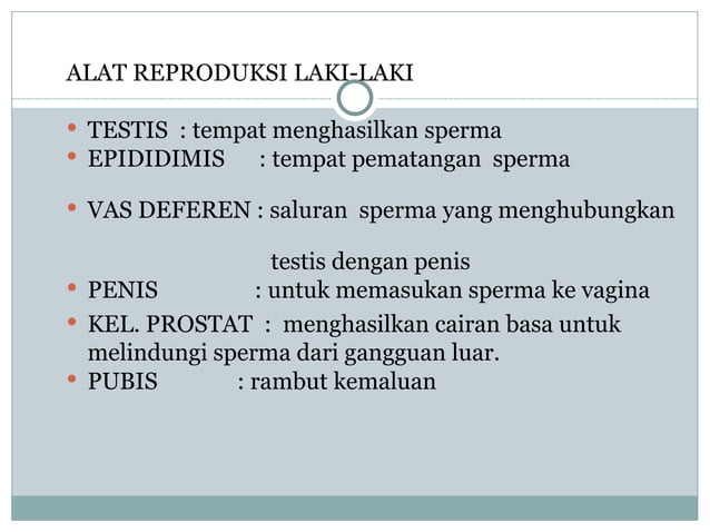 REPRODUKSI MANUSIA materi IPA kelas IX SMP | PPT