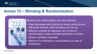 Manufacturing Investigational Medicinal Products - Legislative and GMP ...