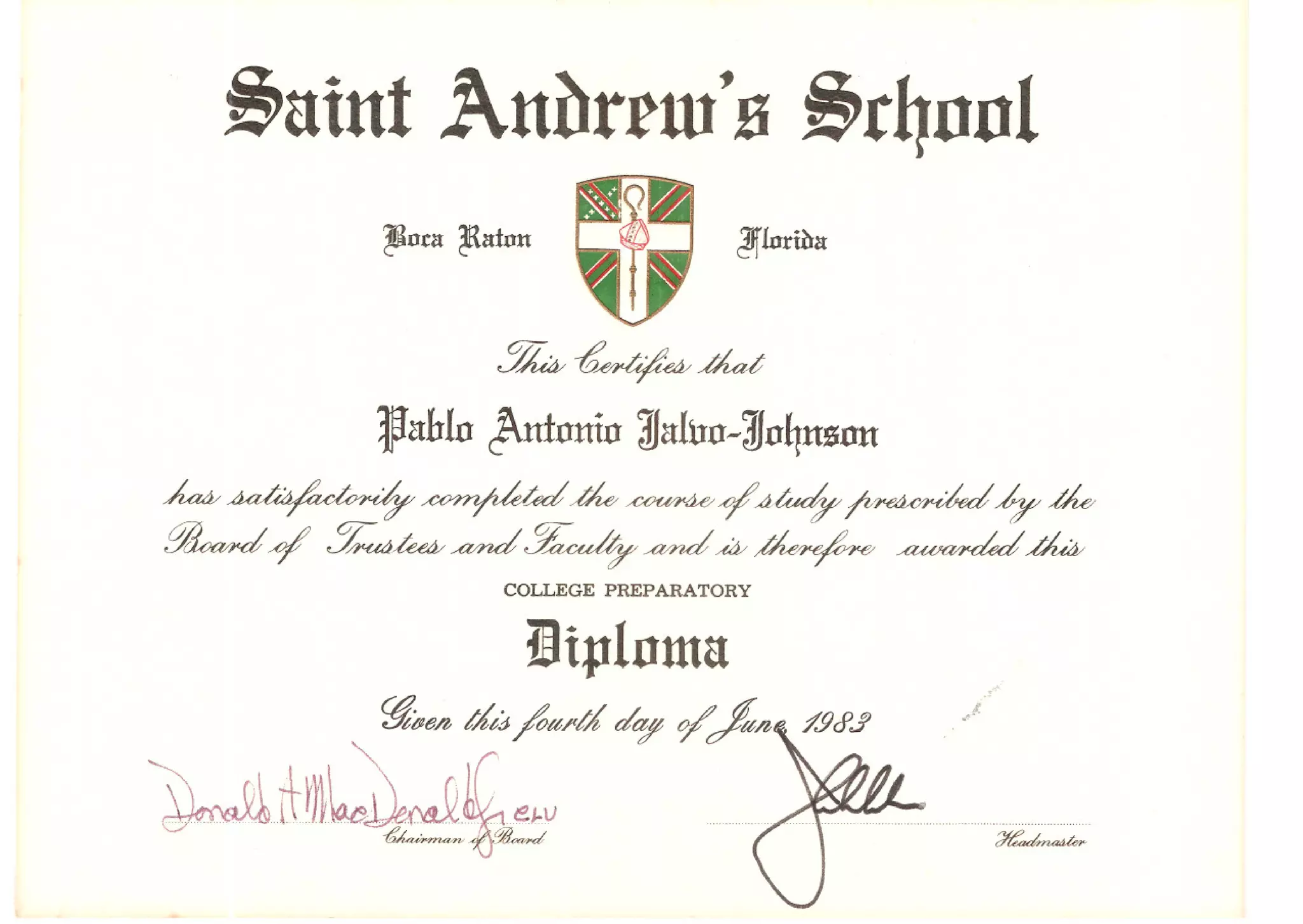 High School Diploma St Andrews | PPT