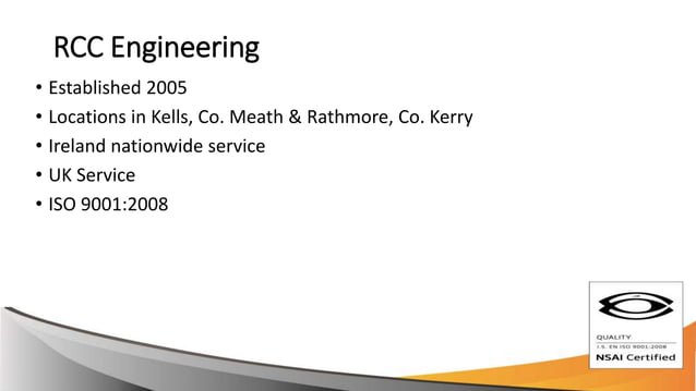 About RCC Engineering | PPTX