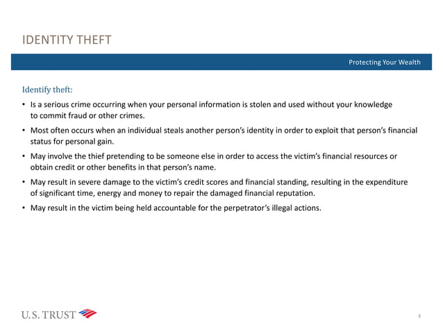 Identity Theft ppt | PPT | Free Download