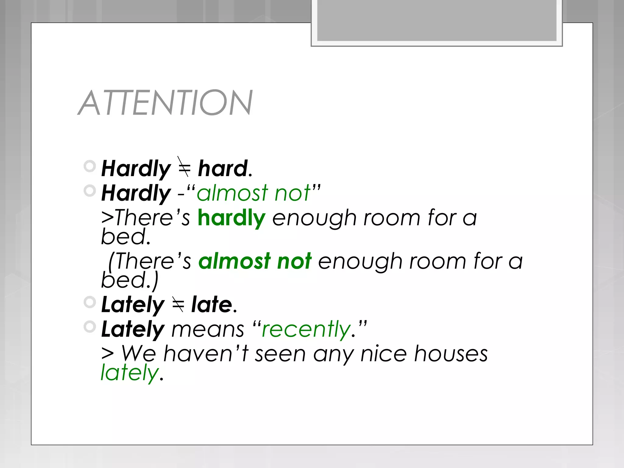 11 b adverbs | PPT