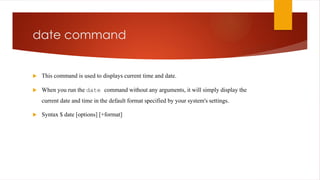 Linux Basic commands for beginners-@OneMento | PDF