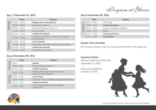 computergraphics2016_Brochure | PPT