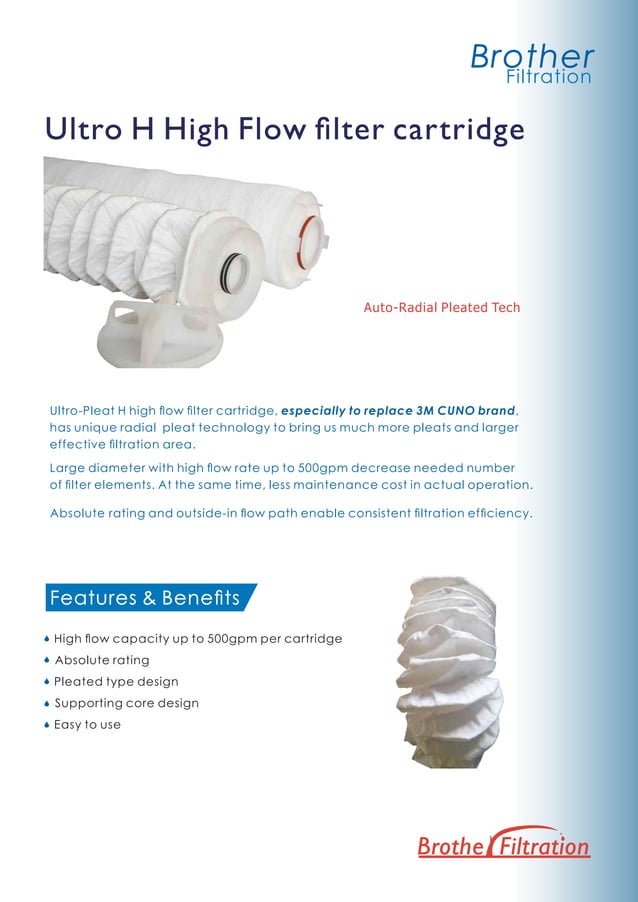 Brother Filtration Industrial Products Brochure-1 | PDF
