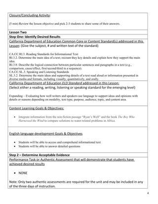 Final Project - Language Arts | PDF