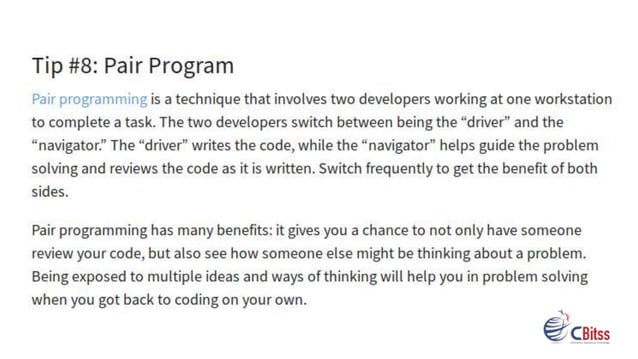 11 Beginner Tips For Learning Python Programming Python Training Ppt