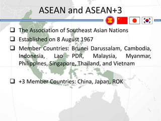 ASEAN+3 Oil Stockpiling and Energy Security | PPT