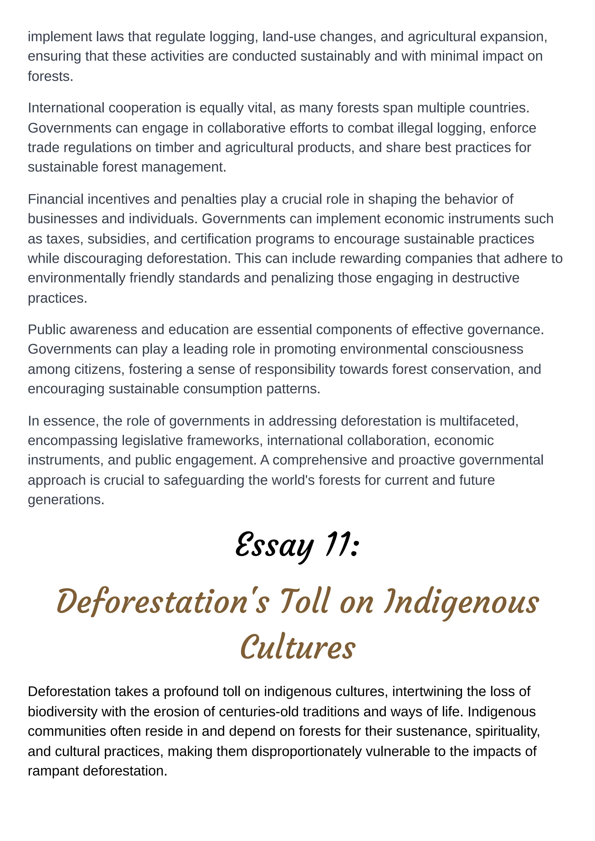 11 Best Deforestation Essays In 200 Words.pdf