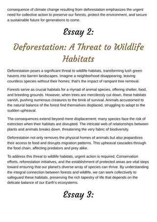 11 Best Deforestation Essays In 200 Words.pdf