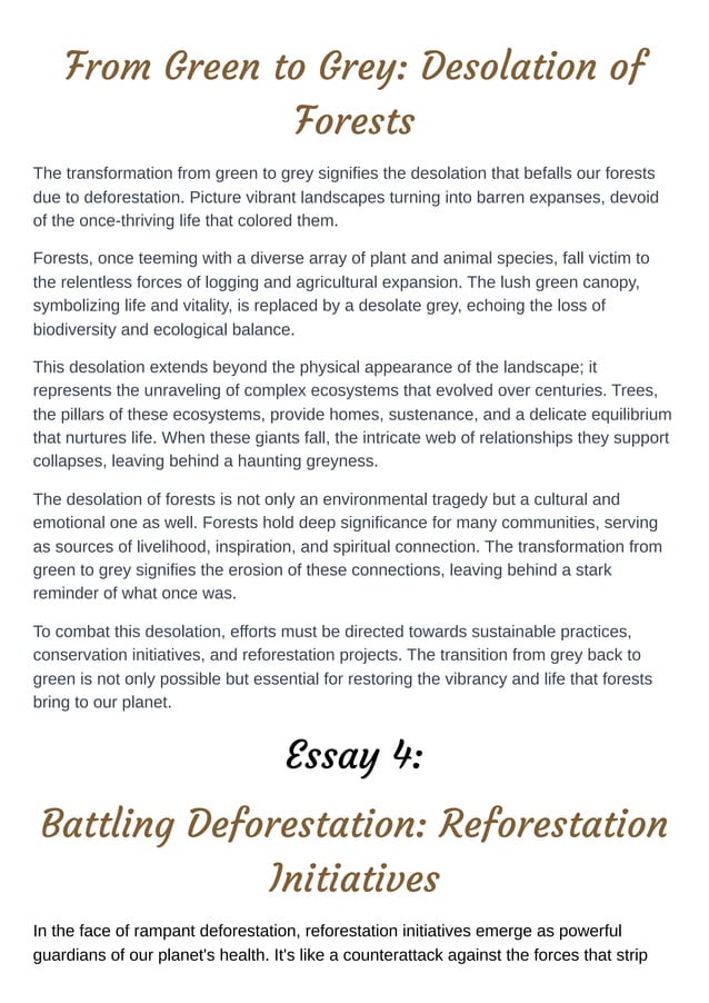 11 Best Deforestation Essays In 200 Words.pdf