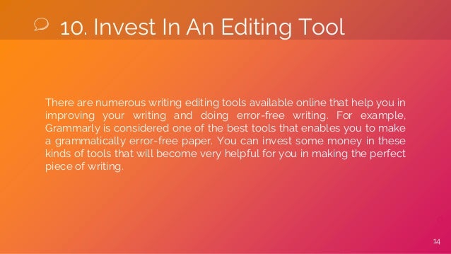 11 best ever tips on how to improve writing skills | PPT