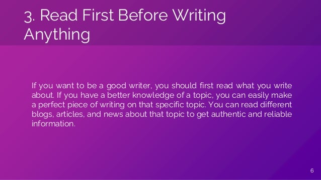 11 best ever tips on how to improve writing skills | PPT