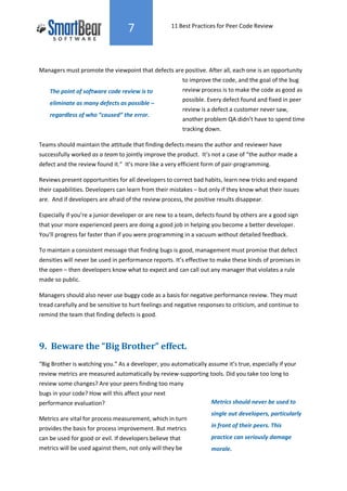11 best practices_for_peer_code_review | PDF | Web Development | Internet