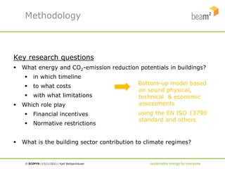 Built Environment Analysis Model² (BEAM²) | PDF
