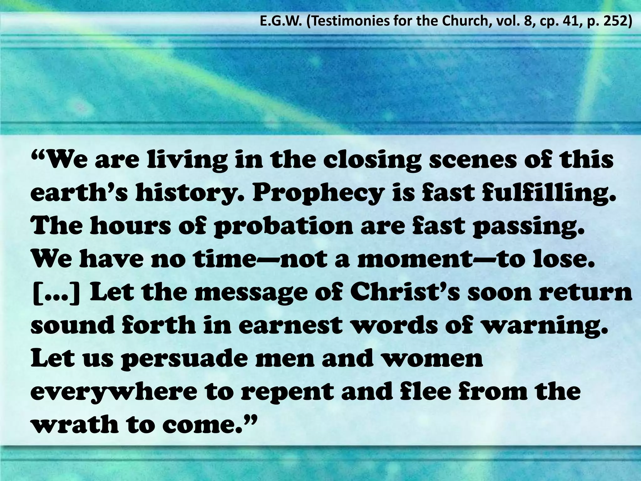 11 bible and prophecy | PPTX