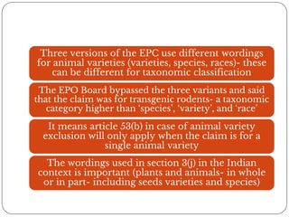 11 Biotechnology Patents_Subject Matter Exclusions.pptx