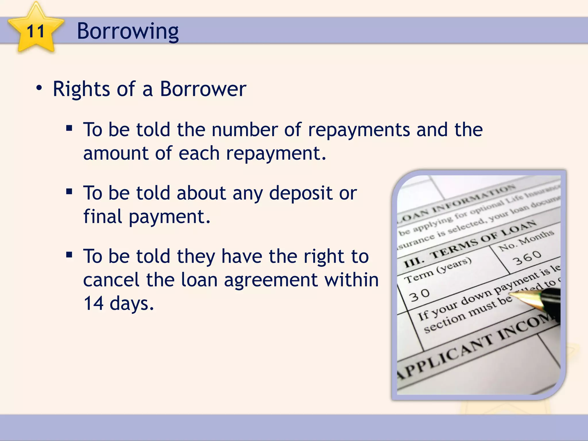 Borrowing | PPT