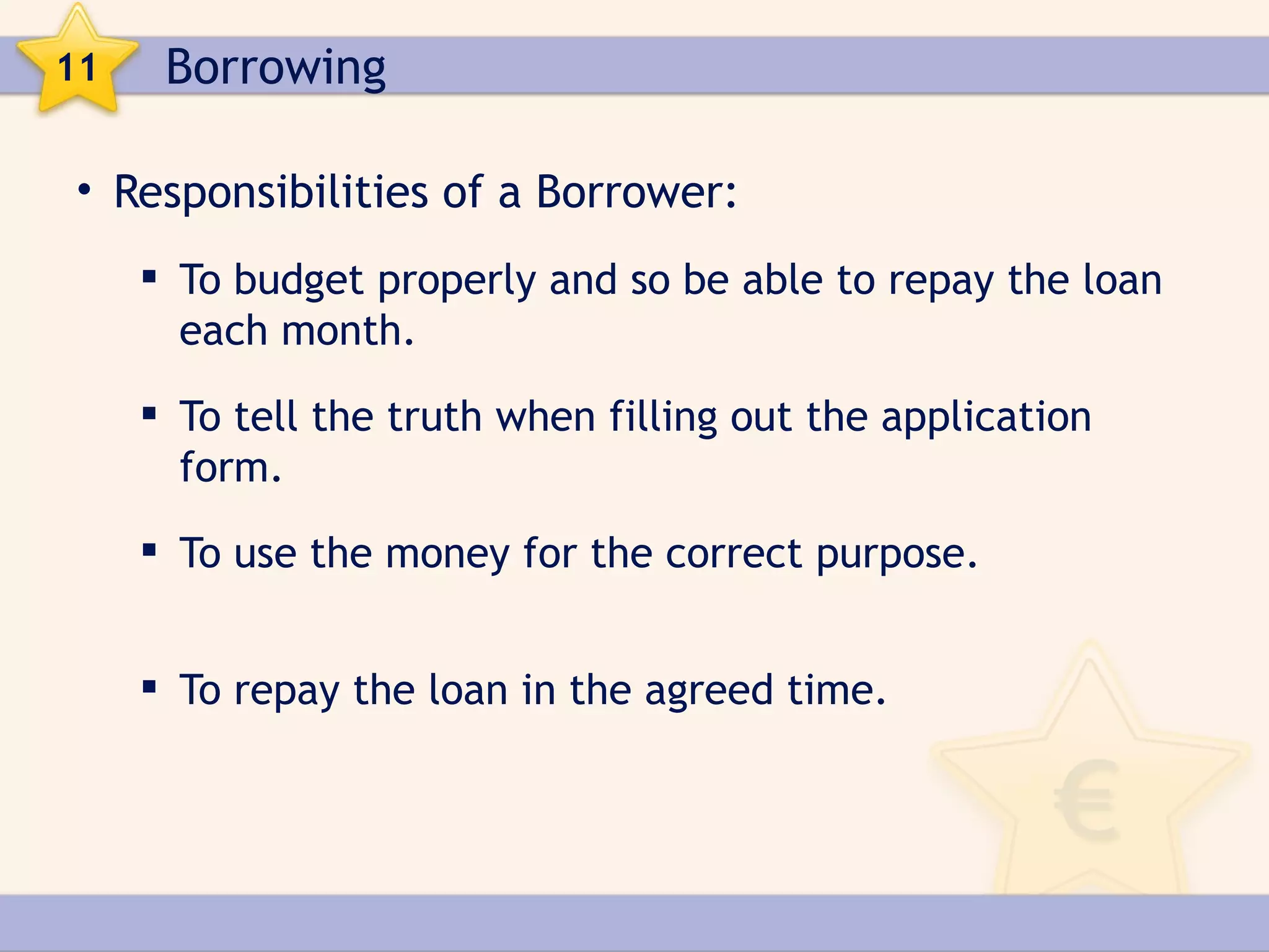 Borrowing | PPT