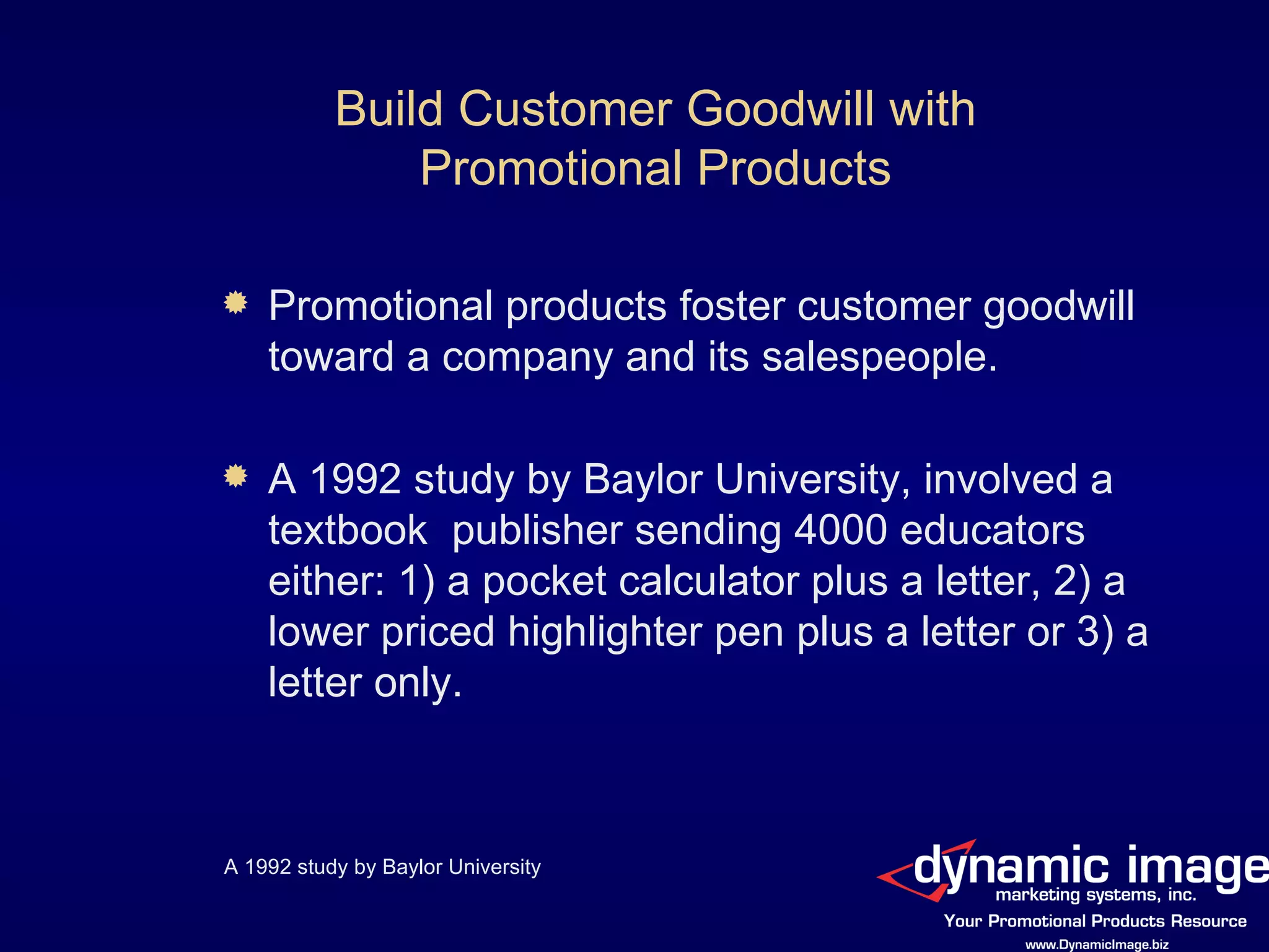 11 Build Customer Goodwill | PPT