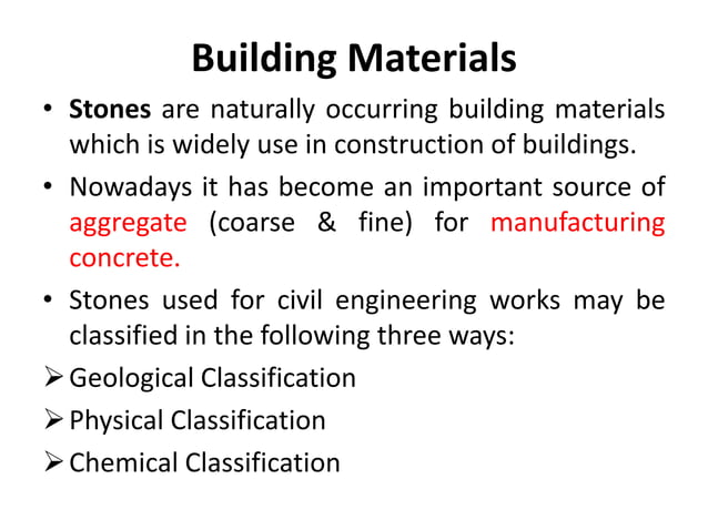 Building Materials and construction technology | PPTX