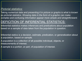 Types of Statistics Descriptive and Inferential Statistics | PPTX
