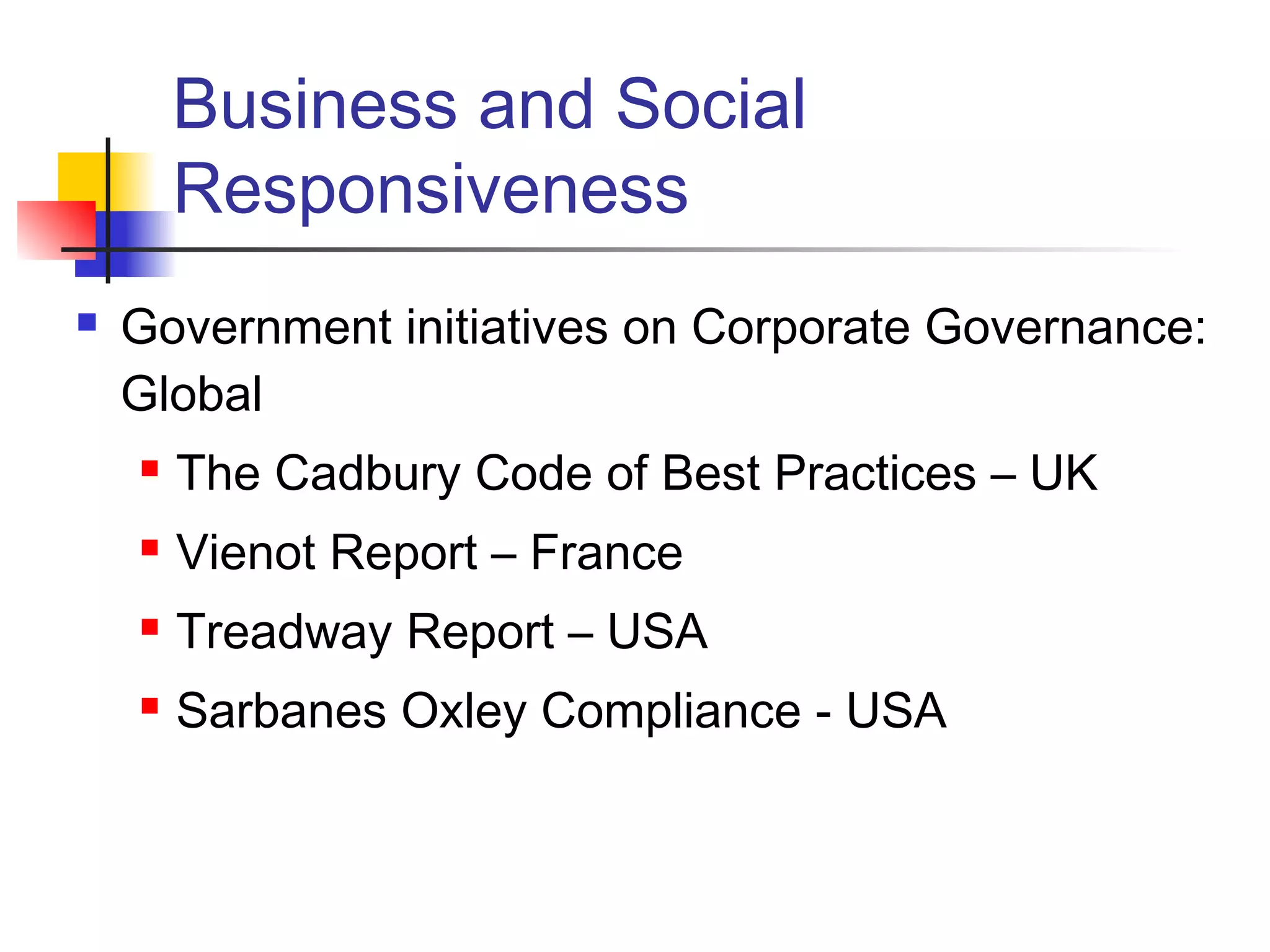 11 business and social responsiveness | PPT