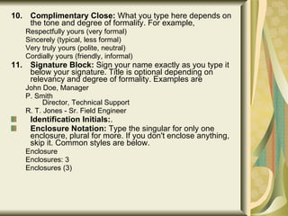 11 Business Letter Nominchimeg | PPT